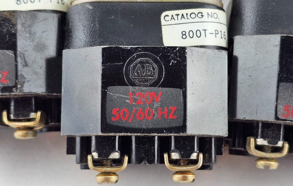 Allen Bradley 800T-P16 /B Pilot Light, Incandescent 120VAC 800TP16 ...