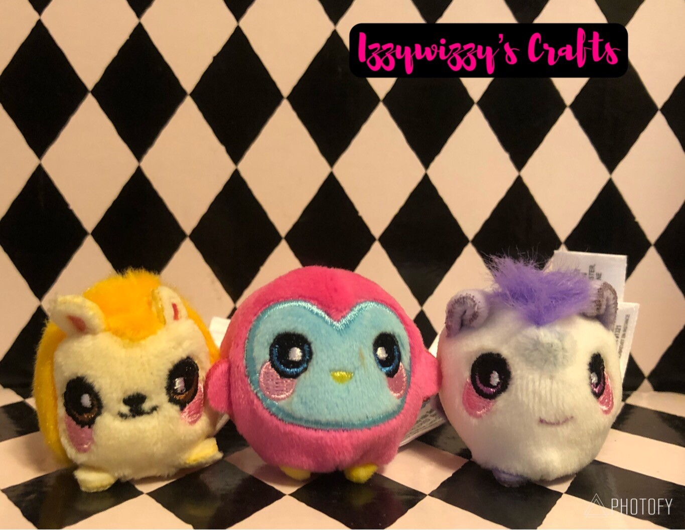 Squeezamals squishy 1.5” Micro Bella Heather Oliver soft scented plush ...
