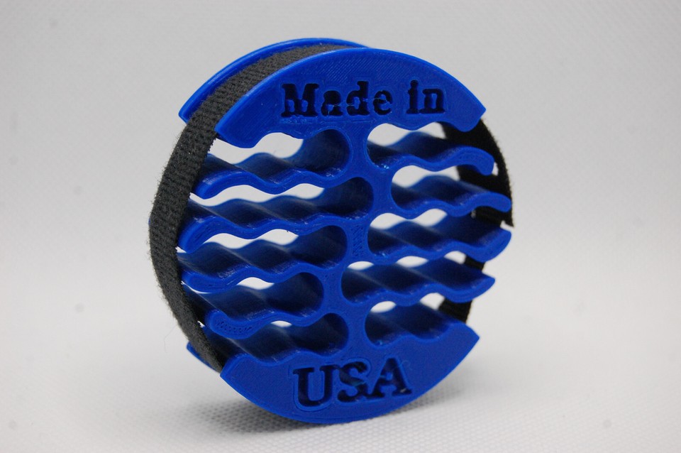 24 Cable Blue Ethernet Comb/Organizer - Cat 6A UTP - Comes With Tie ...