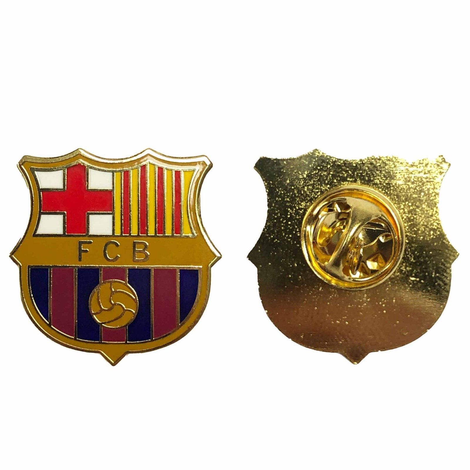 FC Barcelona Football Crest Enamel Pin Badge, Barcelona Football Crest ...