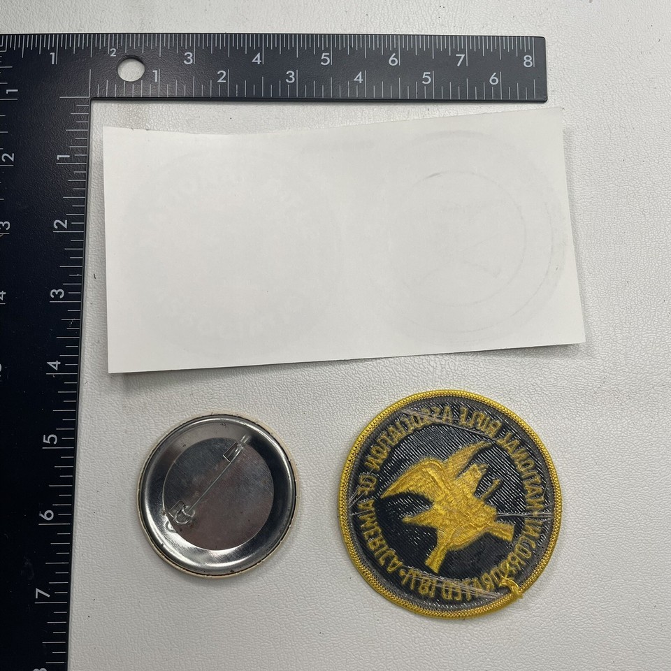 Patch + Pinback Button + Sticker Decals Lot NRA National Rifle ...