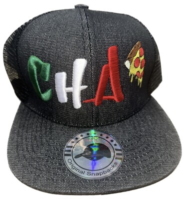 Chapiza El Chapo JGL 701 Black Denim Trucker SnapBack | eBay