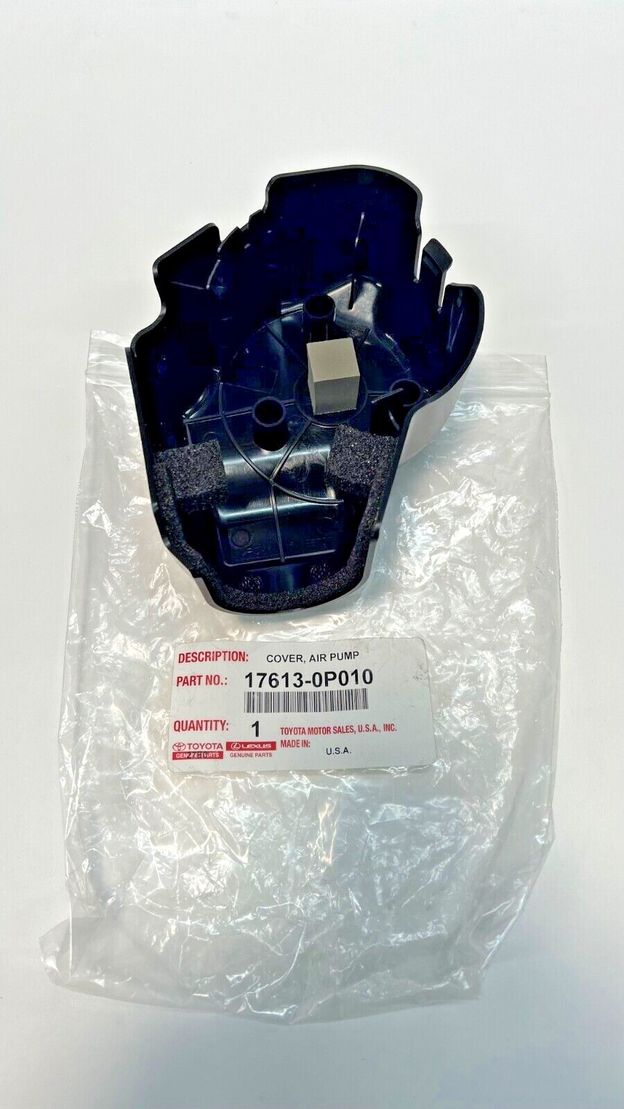 2012-2018 Genuine Toyota 176130P010 Tacoma Cover Sub Asy Air Pump 17613 ...