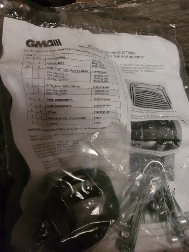 MILITARY LMTV MTVT 57K4936 MODULAR BOW SOFT TOP COVER KIT 2540-01-539 ...