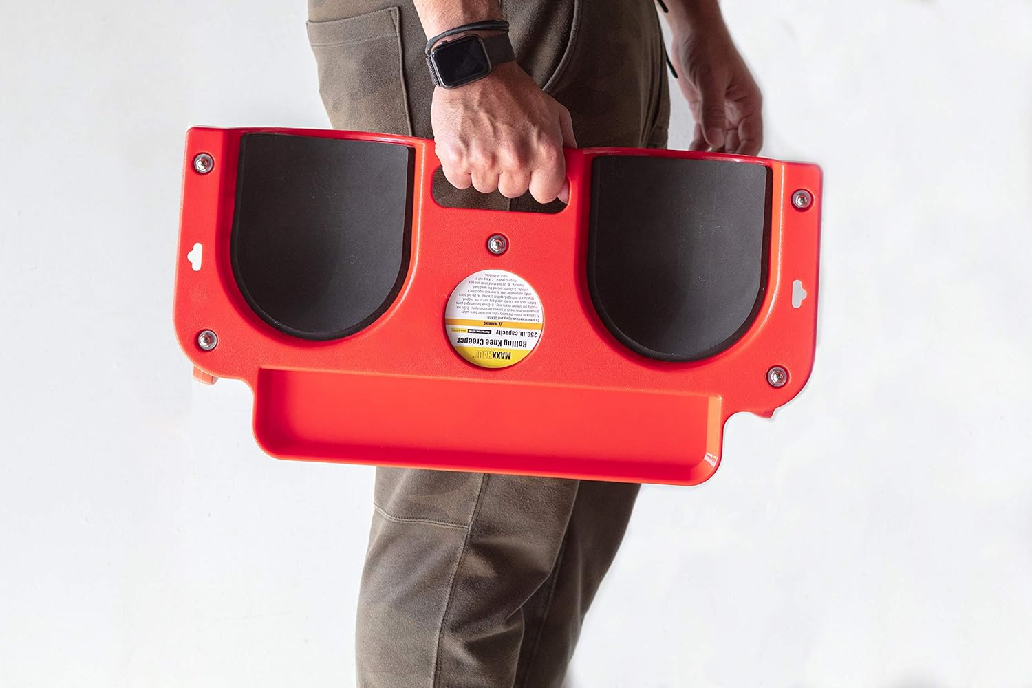 80748 Rolling Knee Creeper/Pads ABS High-Impact Frame, 5 Swivel Castors ...