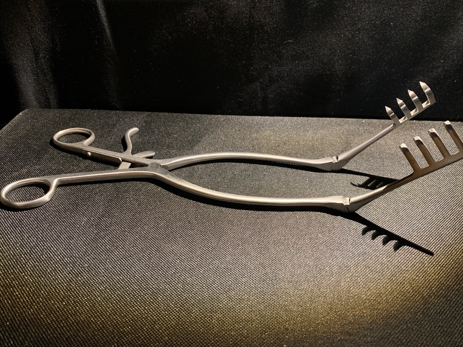 Codman 50-1165 Stainless 12in Beckman Thyroid Retractor 4 Prong Sharp ...