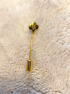 Vintage Small Gold Girl Scout Stick Pin Gold Tone | eBay