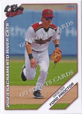 2023 Sacramento River Cats Ford Proctor RC Rookie Giants Minor League ...