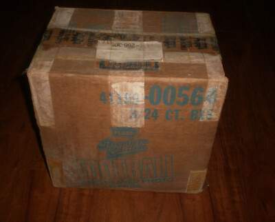 1990 FLEER FOOTBALL CARD RACK PACK CASE | eBay