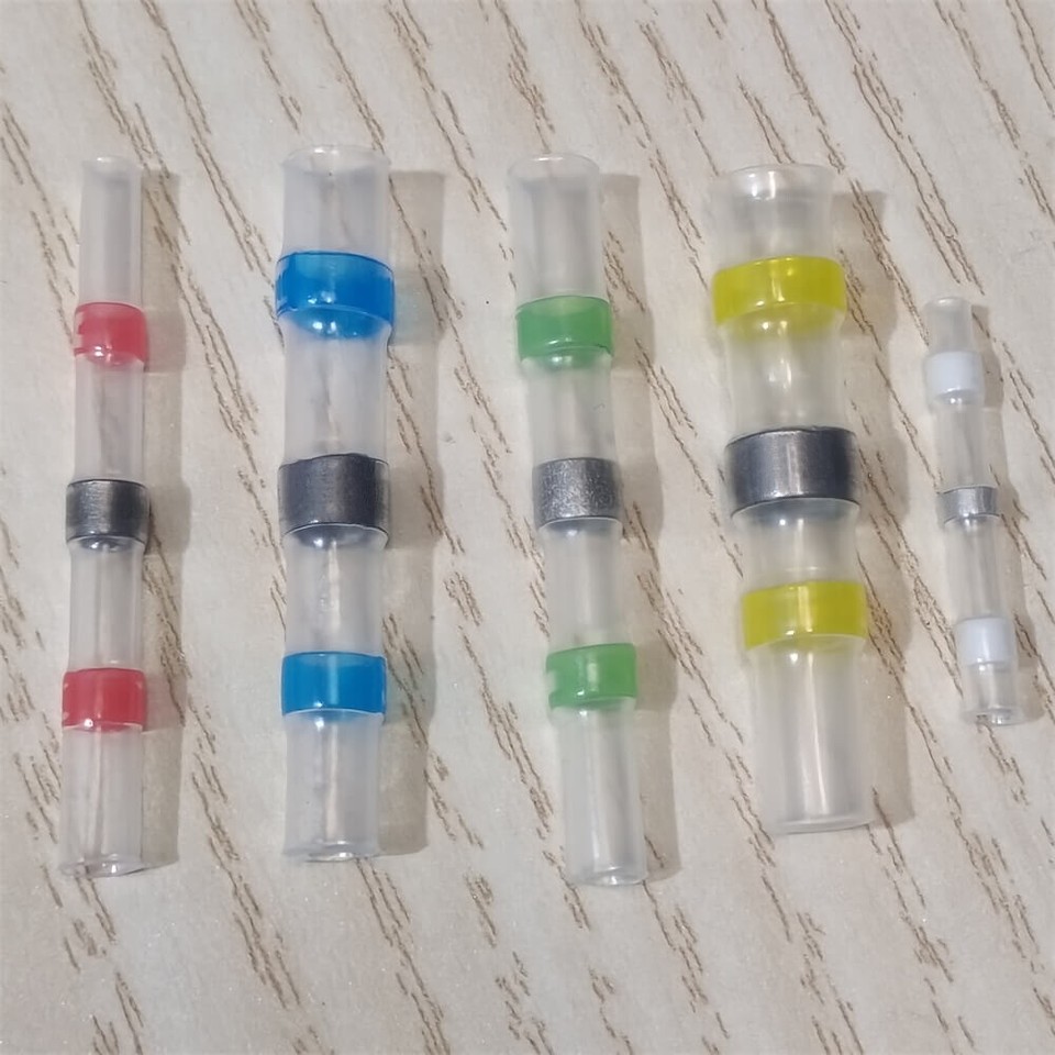 100/1000x Waterproof Solderstick Butt Wire Connector Kit Solder Sleeve ...