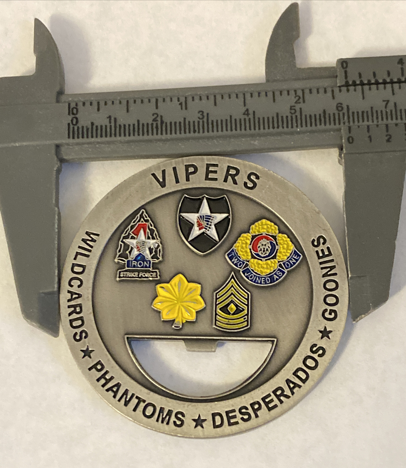 501st Chemical Company Technical Escorts Commander's Challenge Coin R1 ...