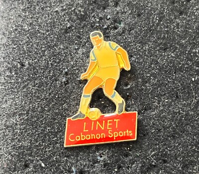 g PINS PIN ENAMEL FOOTBALL SOCCER FOOT LINET | eBay