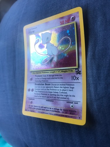 RARE Mew Promo Star Pokemon Card 1995 #151 - SHINY/HOLO | eBay