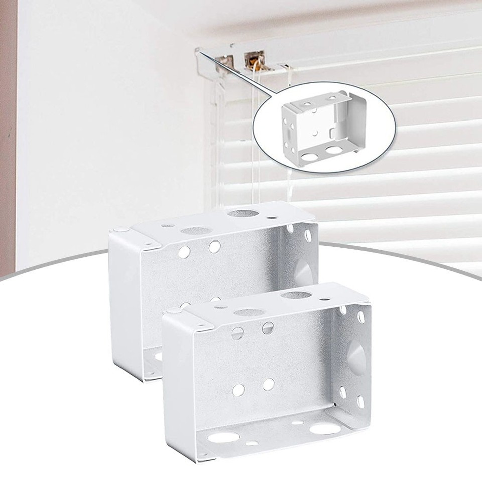 Curtain Track Brackets Blind Installation Parts Easy To Install ...