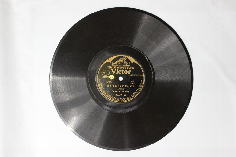 Vernon Dalhart – Convict & Rose / Little Rosewood Casket 78 RPM Single ...
