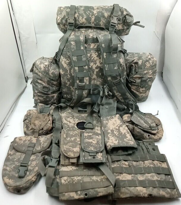Assault Pack US 3 Day 2 Sustainment Pouches Vest 15 Piece Kit Military ...