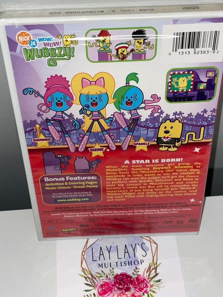 Wow Wow Wubbzy: Wubb Idol (DVD, 2009) Nick Jr Widescreen BRAND NEW ...