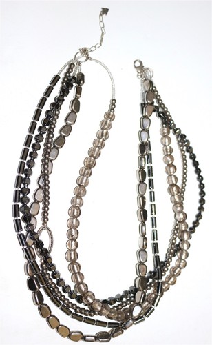 SILPADA 925 sterling silver mark Fabulous gemstone glass beads Necklace ...