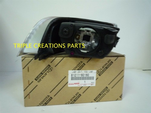 GENUINE Toyota LEXUS 81211-60160 LAMP UNIT, FOG LAMP, RH 8121160160 OEM ...