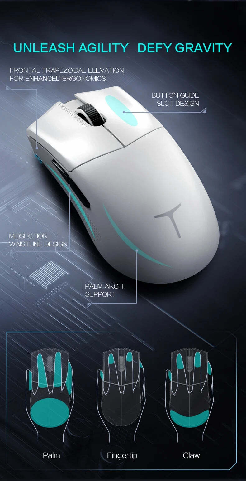 Thunderobot ML903 Wireless Gaming Mouse with Charging Dock