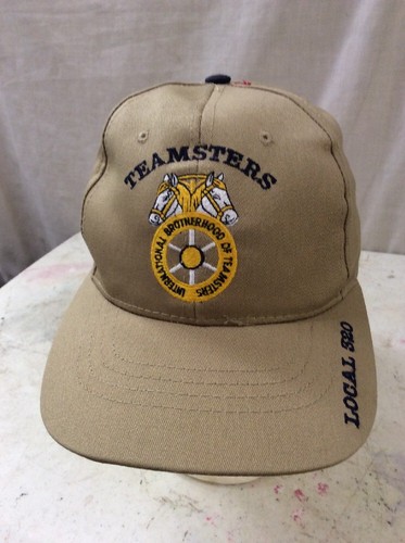 trucker hat baseball cap Vintage Teamsters International Brotherhood ...