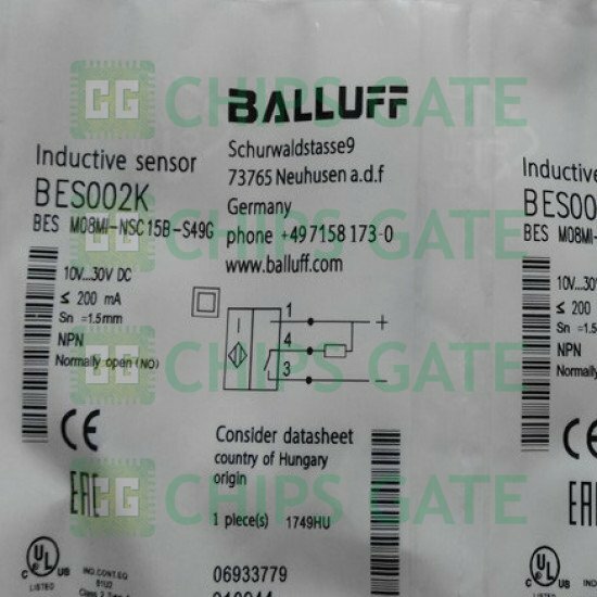 1PCS Brand NEW BALLUFF BES M08MI-NSC15B-S49G BES M08MINSC15BS49G Fast ...