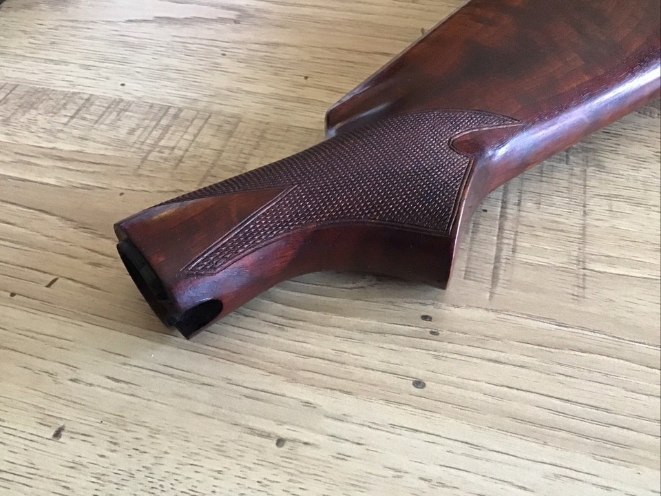 Winchester Model 12 Used 12 GA. Set Of Custom Stock And Forend 14 1/4 ...