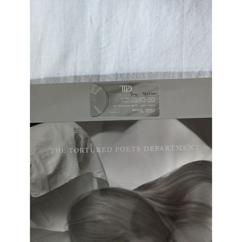 Taylor Swift The Tortured Poets Department Vinyl The Bolter Bonus TTPD ...