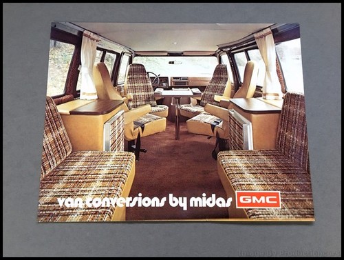 1977 GMC Van Midas Conversion Vintage 1-page Car Brochure Collectors ...
