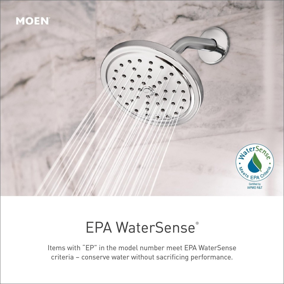 Moen Cia Chrome M-CORE 4-Series Thermostatic Shower Trim, Valve ...