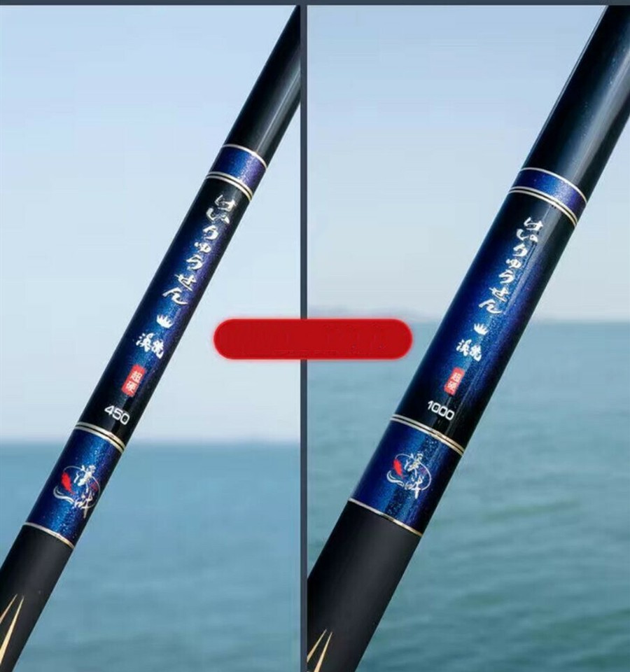 3.6M -10M Carbon Fiber Fishing Rod Telescopic Ultra-light Hard Pole ...