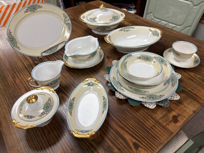 VINTAGE SANGO CHINA - SET OF 6 PLACE SETTINGS - MADE IN JAPAN-50 PIECES ...