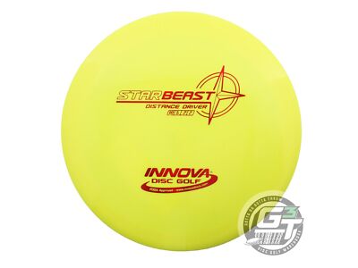 NEW Innova Star Beast 169g Yellow Red Foil Distance Driver Golf Disc | eBay