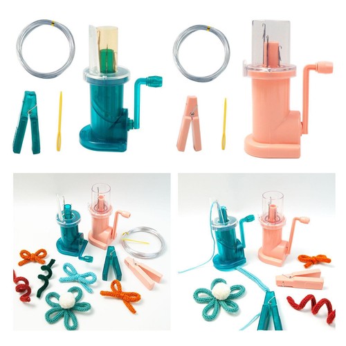 Mini Knitting Machine Knitting Mill Machine DIY for Spiral Loop Knots ...