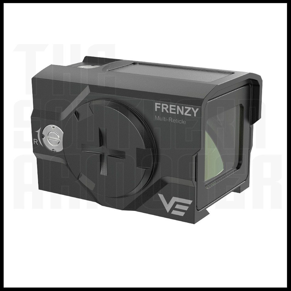 NEW ENCLOSED SOLAR POWERED RED DOT OPTIC SIGHT MULTI-RETICLE RMR 407C ...