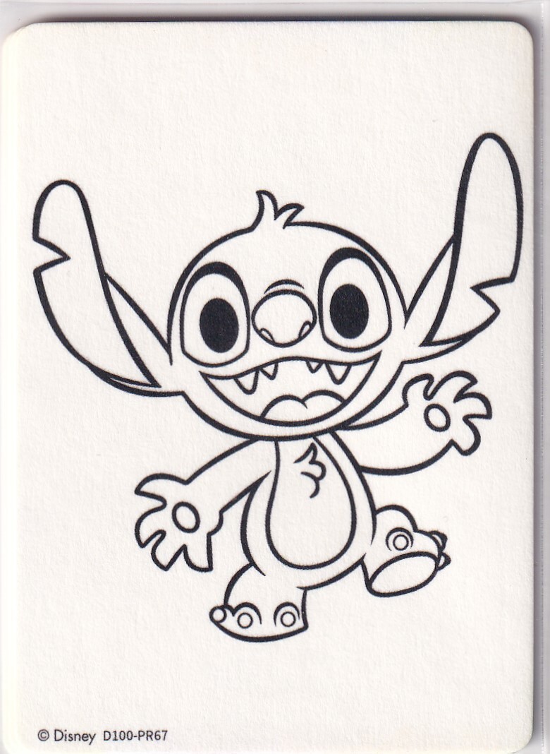 Disney Stitch Outline
