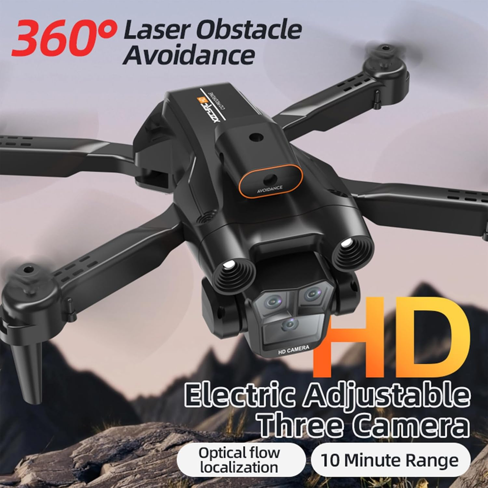 C12 Foldable Drone with 1080P Camera, HD Dual Camera Remote Control ...
