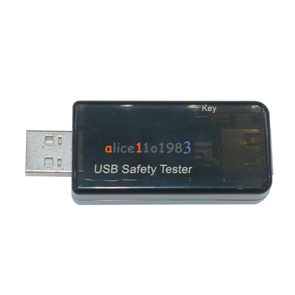 LCD USB Detector Voltmeter Ammeter Power Capacity Tester Power off ...