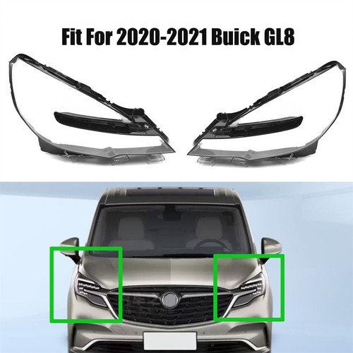 2Pcs Headlight Headlamp Lens Cover Left Right Side Fit For 2020-2021 ...