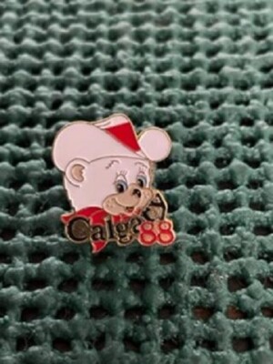 1988 CALGARY OLYMPICS PIN MASCOT HIDY | eBay