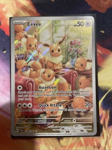 Eevee 2024 Scarlet & Violet: Twilight Masquerade #188/167 Illustration ...