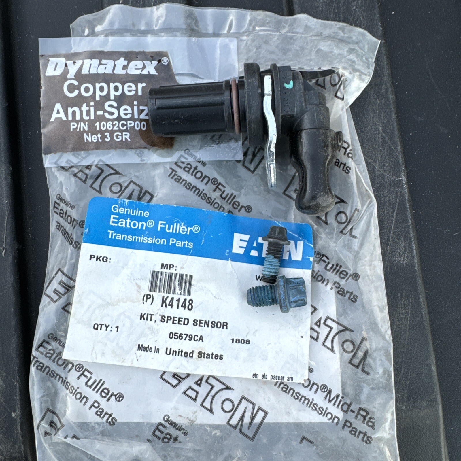 NEW OLD STOCK GENUINE K4148 EATON FULLER SPEED SENSOR KIT - OEM K-4148 ...