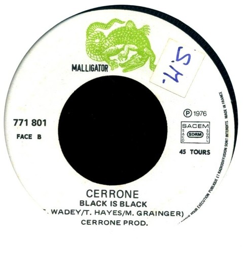 CERRONE BLACK IS BLACK / LOVE IN C MINOR 45 RPM HYPER RARE 1976 | eBay