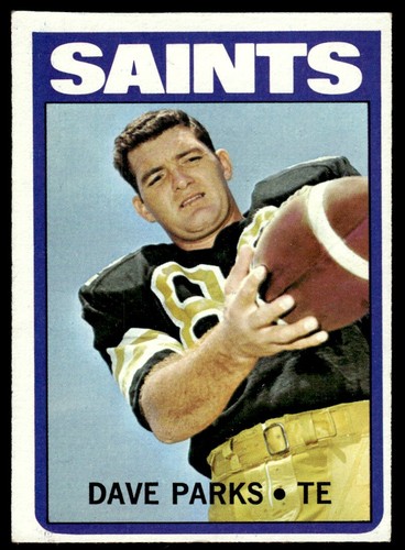 1972 Topps Dave Parks New Orleans Saints #14 | eBay