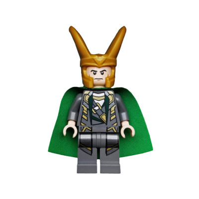 Lego Figure Loki - 4.0cm Height Starched Fabric Cape - sh0033 | eBay