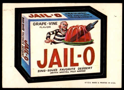 1973 Topps Wacky Packages Original 1st Series Jail-O Desert Ex - Nr Mt ...
