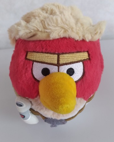 Commonwealth 2009 Angry Birds Star Wars Luke Skywalker 8" Plush Stuffed ...