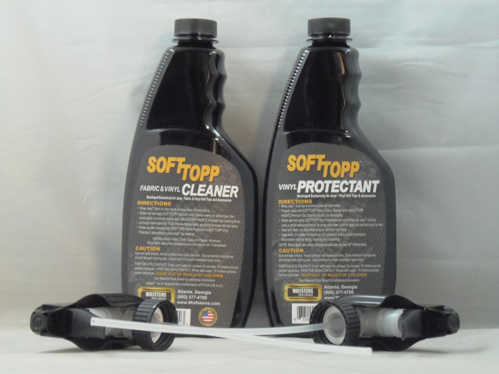 RAGGTOPP SOFTTOPP JEEP VINYL TOP KIT CLEANER AND PROTECTANT 16OZ ...