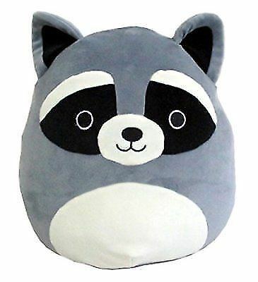 Squishmallow Kellytoy 8 inch Raccoon Super Soft Squishy Plush Toy ...