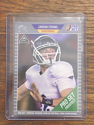 2021 LEAF PRO SET CARSON STRONG NEVADA WOLFPACK QB RC XRC #PS20 | eBay